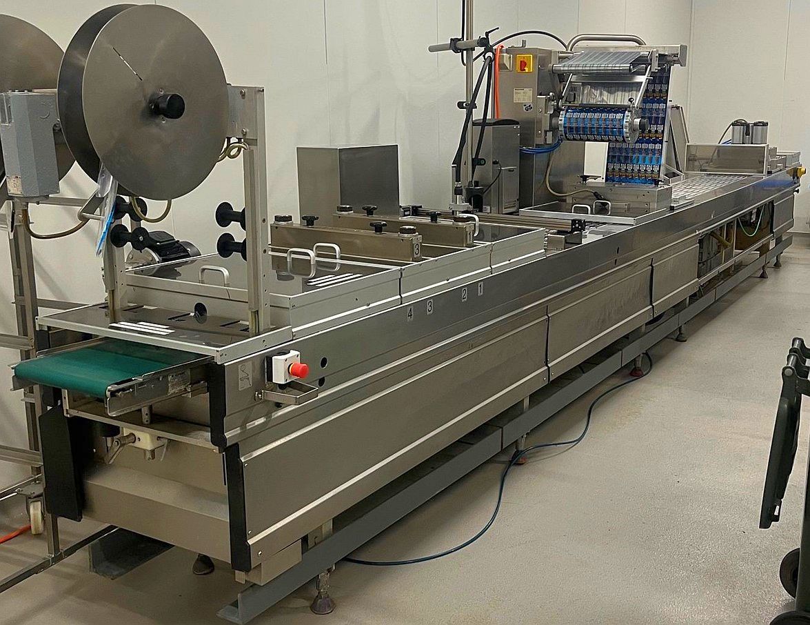 Used Multivac R230 Stainless Thermoformer with Modified Air Gas Flush ...